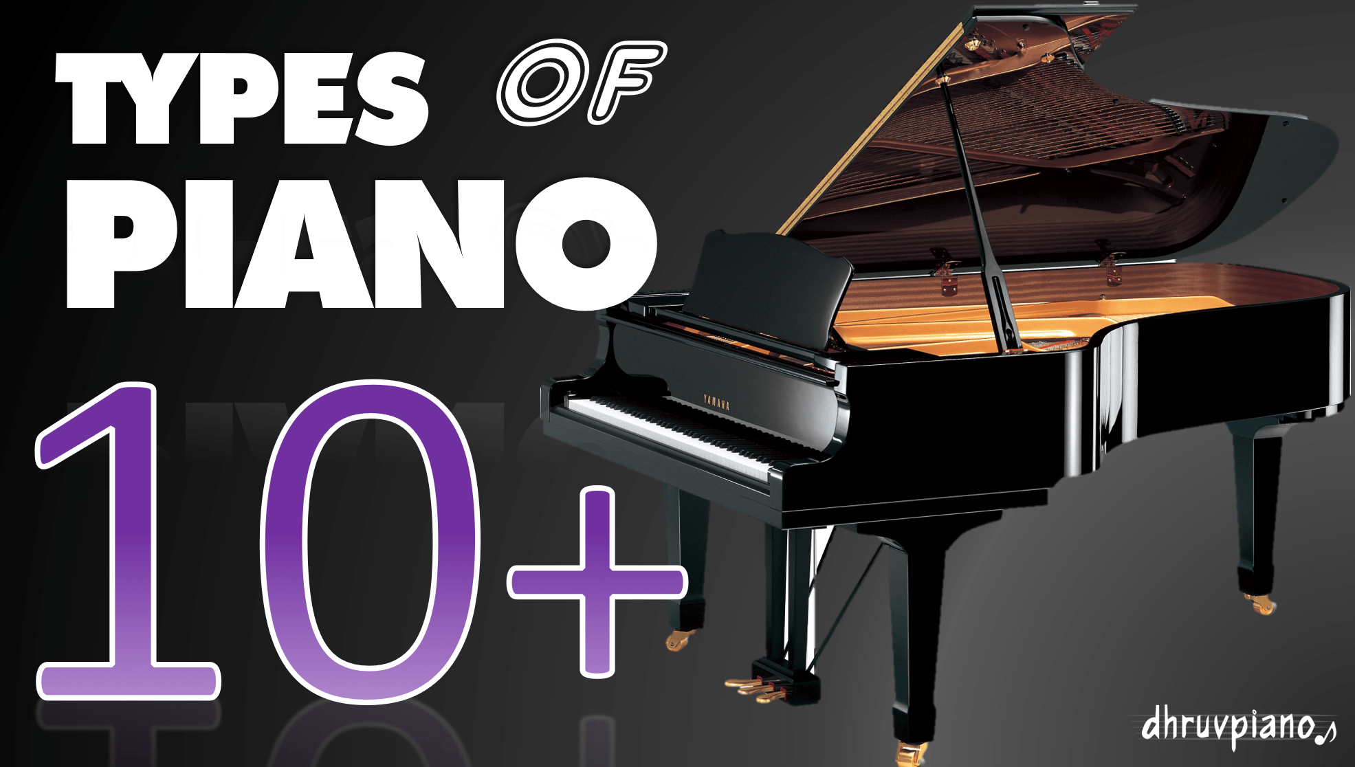 Types of Pianos, Acoustic vs Digital Piano, Horizontal & Vertical Piano